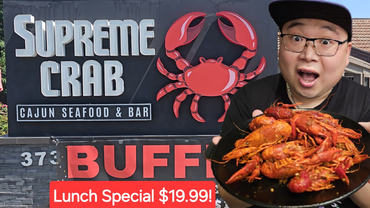 All You Can Eat Cajun Seafood Buffet For Just 19.99 | Supreme Crab Buffet