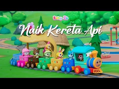 Naik Kereta Api ♪ Lagu anak Indonesia populer ♪ BabyZu