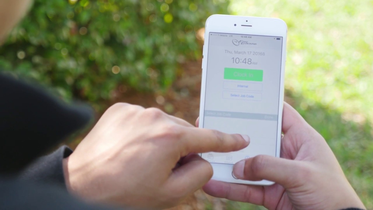 Easy Clocking Mobile Time and Attendance Application Tutorial