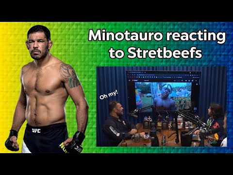 MINOTAURO NOGUEIRA REACTING TO STREETBEEFS AMATEUR FIGHTS