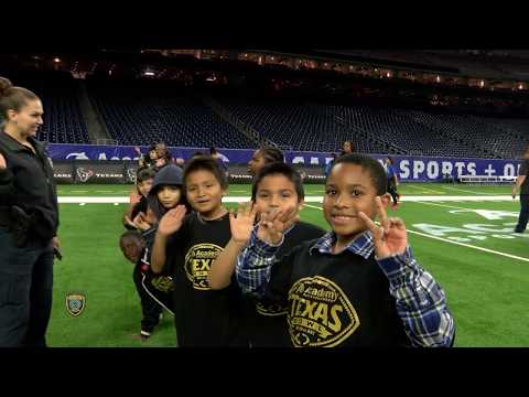 PAL, Texans and Academy Sports Bike Giveaway | Houston Police