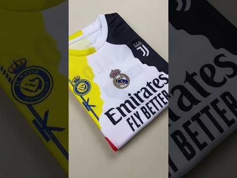 25-26 Cristiano Ronaldo All Club Mix Kids Kit Commemorative Edition 🔥 New Ronaldo Shirts