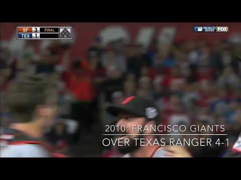 World Series Champions 2010-2020