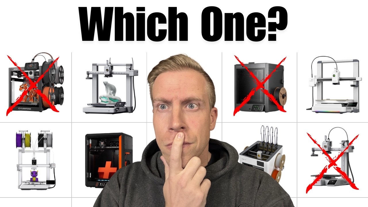 The BEST 3D Printer for YOU - Don't Buy the Wrong One!