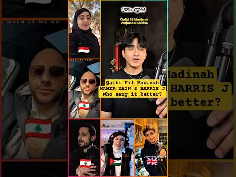 Qalbi Fil Madinah Maher Zain HarrisJ.  Who sang it better cover by Malakfathi, oma ,maaz, Fathima