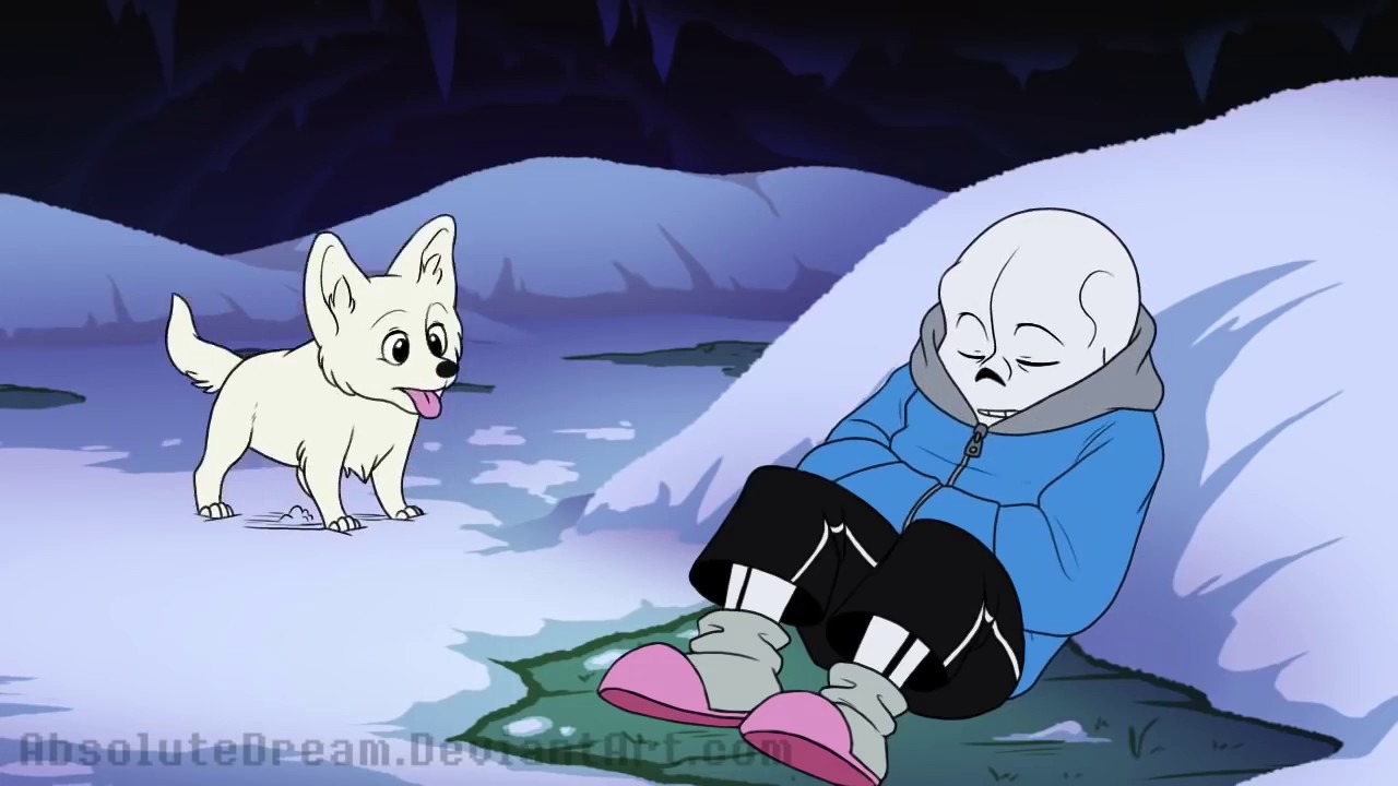 A normal day in Snowdin Re Sound Animation by AbsoluteDream