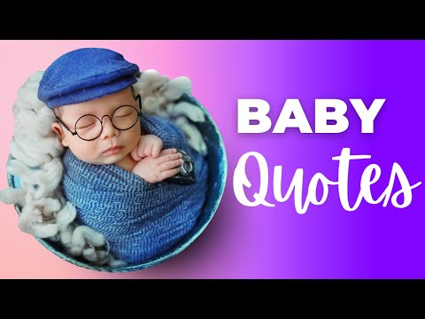 Best Baby Quotes | Baby Quotes and Sayings #BabyQuotes #NewBornBabyQuotes #babywishes