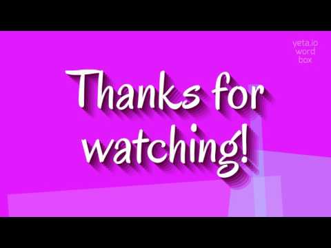 How to say "crawler"! (High Quality Voices)