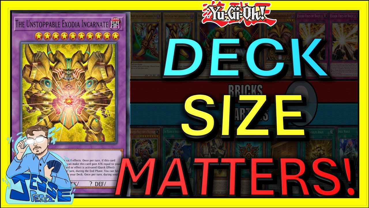 40 vs 60 Cards? The BEST Deck Size for Exodia Incarnate REVEALED!
