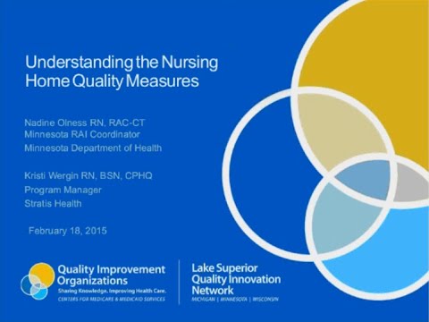 Understanding the Nursing Home Quality Measures