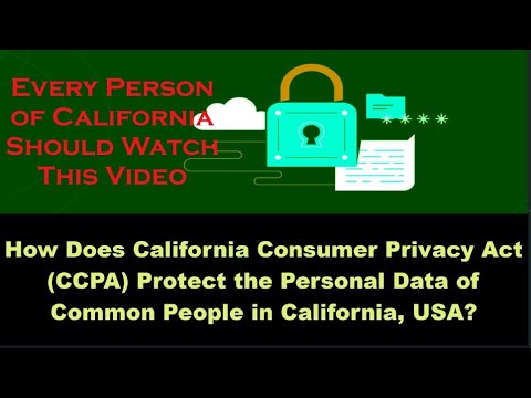 What is California Consumer Privacy Act (CCPA)?