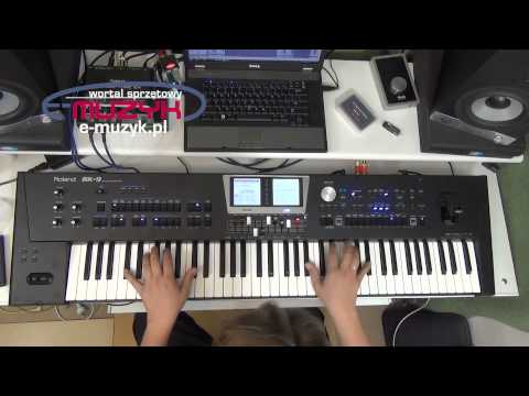 Roland BK-9 – wygodny w pracy dobrze brzmiący keyboard z zaawansowanymi ...
