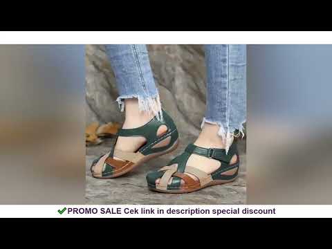 Women Shoes Sandals Summer Outdoor Shoes For Women Non-Slip Sandals Ladies Wedge Ladies Shoes Party