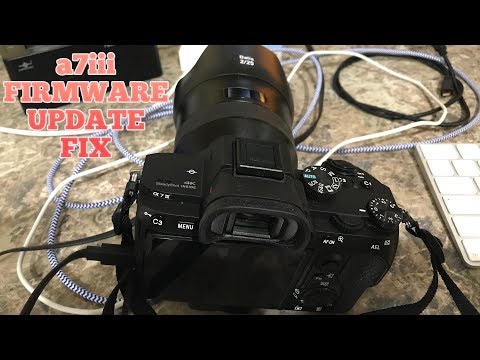 Sony a7iii Firmware Update Not Working Fix