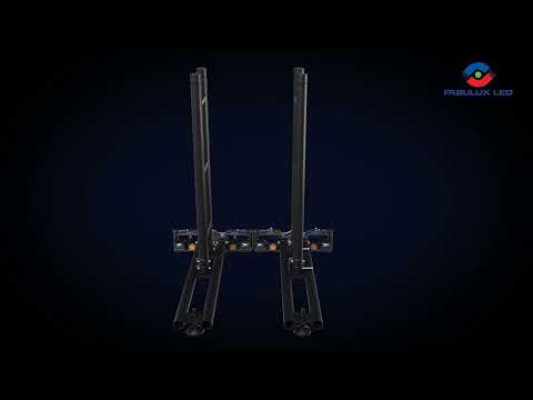 Profesional support frame for rental led display