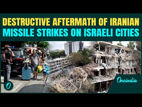 Iran Attacks Israel 5 MOST SHOCKING VIDEOS: Iran BURNS Tel Aviv After BIG Attack on Nuclear Sites