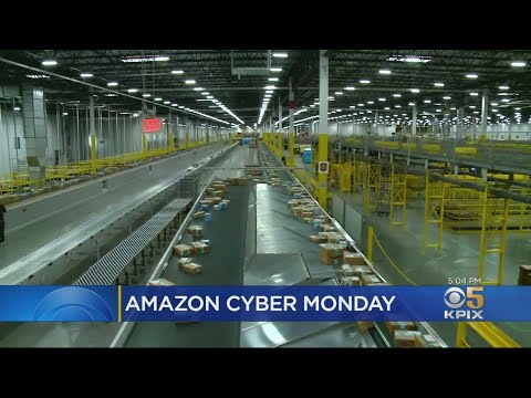 Amazon's Huge, Efficient Tracy Shipment Center Speeds Up Cyber Monday Deliveries