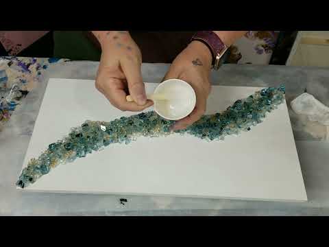 Epoxy Resin Geode Art Collaboration with @RoseMCreations #220