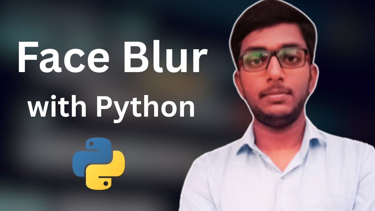 How AI Blur Faces || OpenCV #python