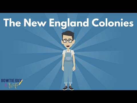 New England Colonies - Kid Friendly Educational Social Studies Video for Elementary Students
