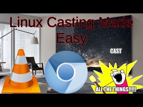 Casting Web Pages, Desktop, and Files to Chromecast on Linux