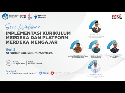 Webinar IKM dan PMM Seri 2: Struktur Kurikulum Merdeka