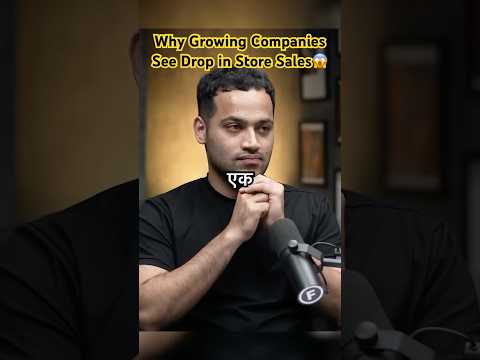 Why Growing Companies See Drop in Store Sales: Veeba Founder Reveals Shocking Truth! #viralshorts