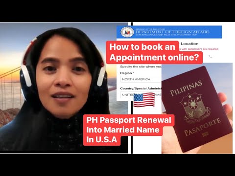 How to book Appointment for Philippine Passport Renewal In U.S.A 2024 | PCG Los Angeles