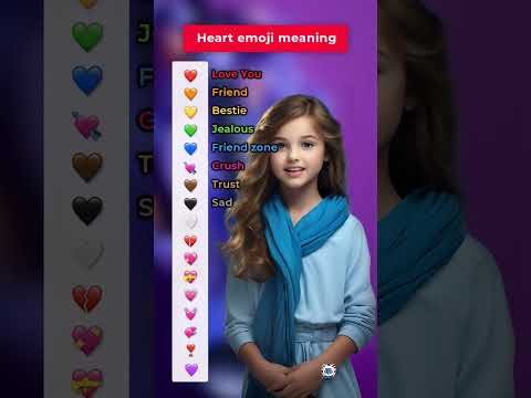 Heart emoji and their meaning #learnenglish #improveenglish #englishlearning