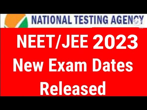 Today's Breaking News????NTA Big Latest Update????NEET 2023 Exam Date & JEE Mains 2023 Exam Date Released????