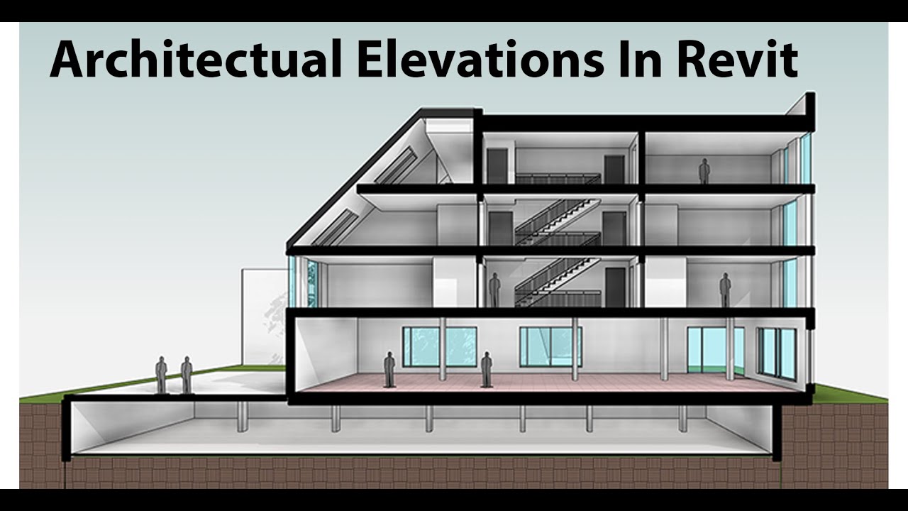 How to create Sections And Elevations in REVIT