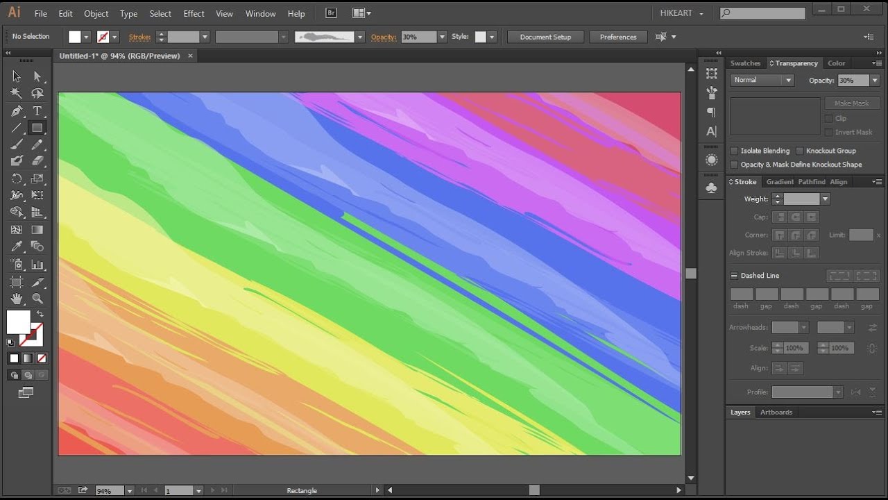 How to Create a Background in Adobe Illustrator | 3