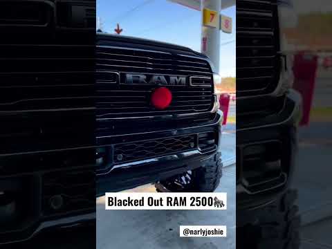 Lifted RAM 2500 All Blacked Out #ram2500 #shorts
