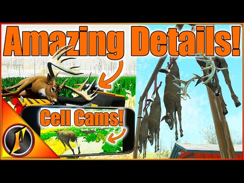 This Hunting Game is AWESOME! | Cell Cams, Meat Pole, Seasons & More!