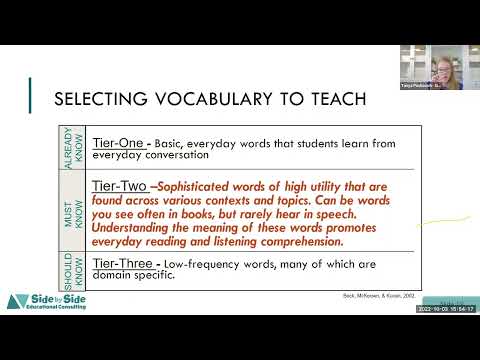 Science of Reading: Choosing Words to Teach for Vocabulary