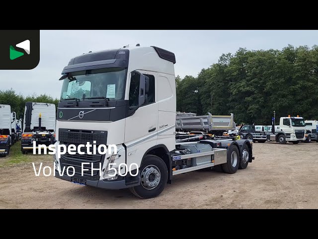 Volvo FH 500 6X2 HIAB ULT21S59 hooklift truck - BAS World