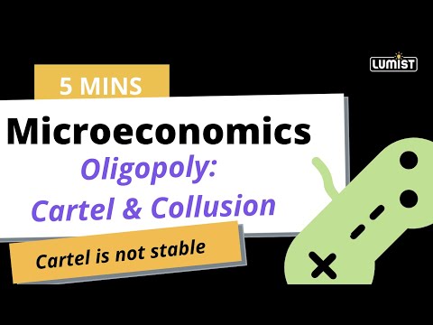 Oligopoly: Cartel and Collusion (Explicitly Explained) in 5 MINS | Microeconomics Lumist