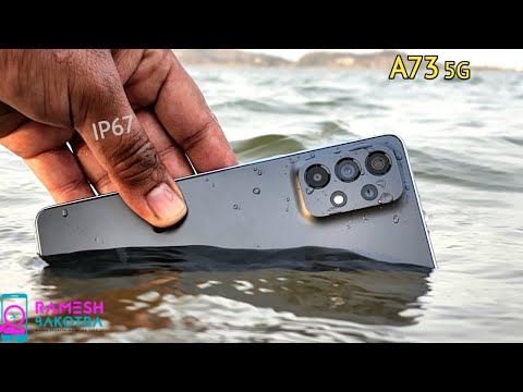 Samsung Galaxy A73 5G Water Test | IP67 Water and Dust Resistant