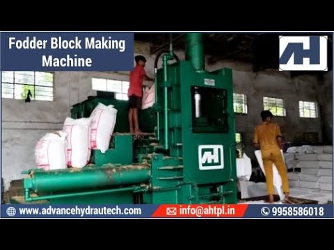 Animal Feed Block/TMR Block/Fodder Block Making Machine