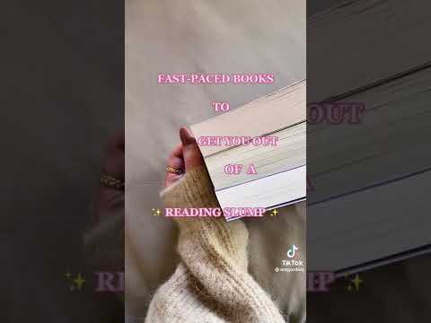 Fast paced books to get you out of a reading slump π #books