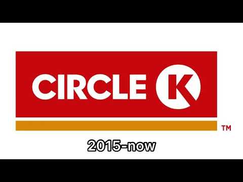 Circle K historical logos