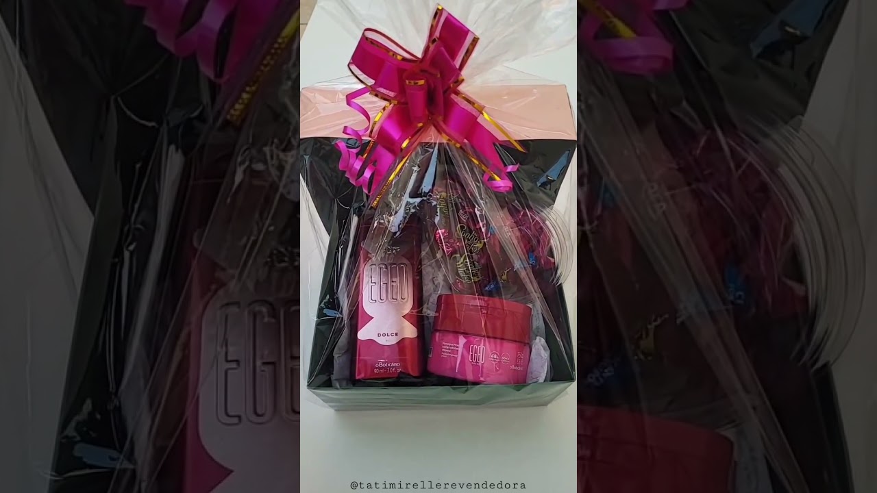 Kit egeo O Boticário!😍 #amigosecreto #presentescriativos #2021 #natal #presente
