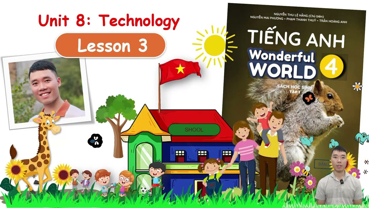 English 4-Wonderful World-Unit 8: Technology - Lesson 3: Who can use the computer lab