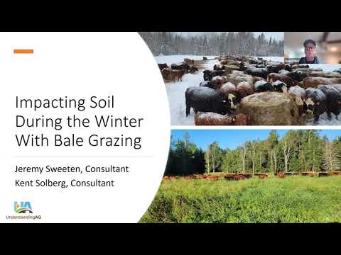 " Impacting Soil During the Winter with Bale Grazing" with Jeremy Sweeten & Kent Solberg 1/11/24