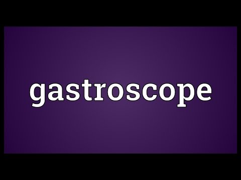 Gastroscope Meaning