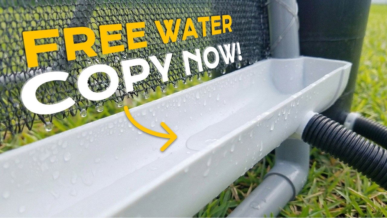 How to Build a SELF SUFFICIENT Water System in 1 Acre