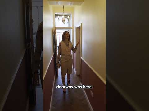 This 36-year-old bought an abandoned house for $1 and renovated it — take a look inside #Shorts