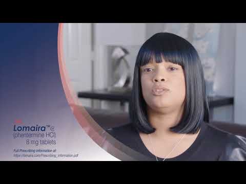 LaNise's Full Story Lomaira™ (phentermine hydrochloride USP) 8 mg tablets, CIV