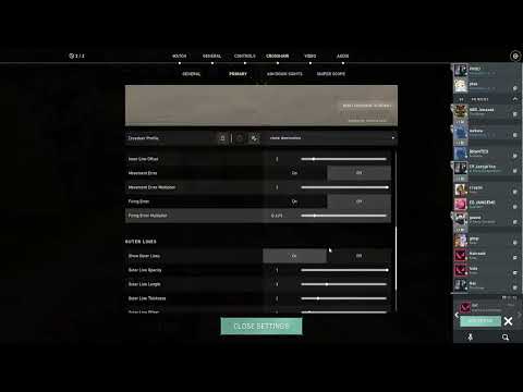 PROD Shows His New Valorant Crosshair