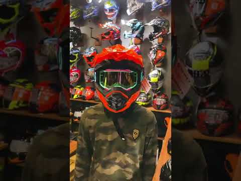 Helmet goggles....